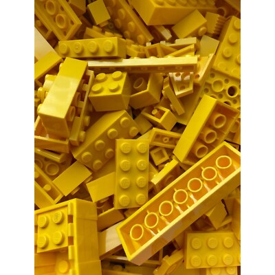 Lego Yellow Miscellaneous Bulk Bags - Sorted by Color 11oz Clean ...