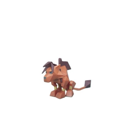 SQEX Final Fantasy VII FF7 Polygon Figure Red XIII Game Character ...