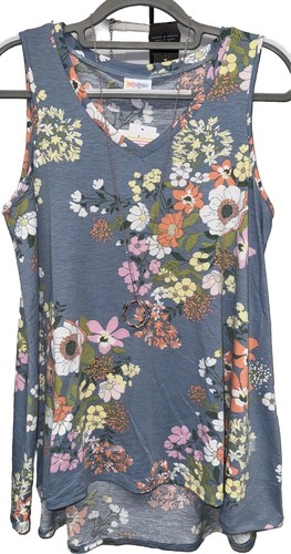 NWT New Release LuLaRoe Small Blue Peach Pink Yellow White Floral ...