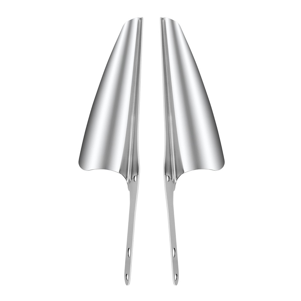 Chrome Front Fork Mount Wind Deflector For Harley Heritage Softail ...