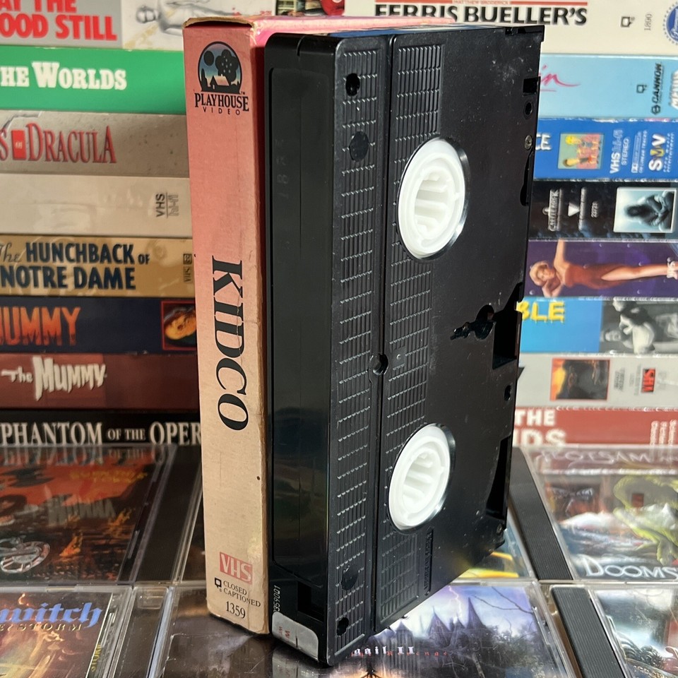 Kidco 1984 VHS Tested Former Rental Scott Schwartz Clifton James Cult ...