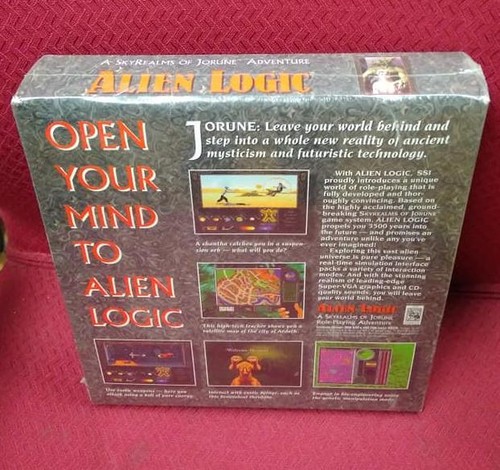 Alien Logic - A Skyrealms of Jorune Adventure CD-ROM Big Box NEU & OVP ...