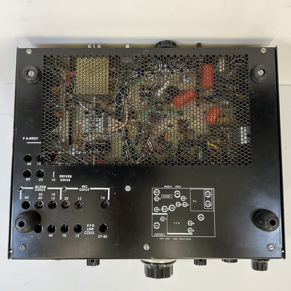 Swan Electronics 500C SSB Transceiver Ham Radio Tested Powers On | eBay