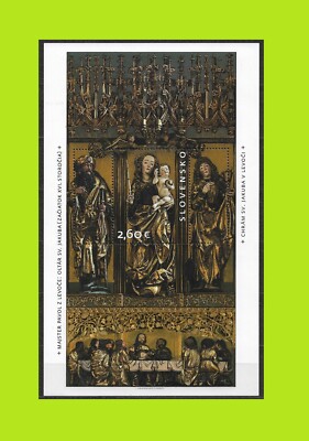 Slovakia 2017 Altar St. James - Block - MNH | eBay