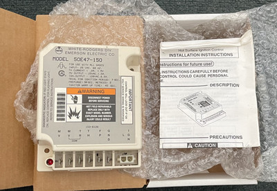 OEM White Rogers 50E47-150 Gas Furnace Ignition Module Control System 120v | eBay