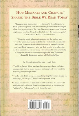 Misquoting Jesus: The Story Behind ..., Ehrman, Bart D. 9780060738174| eBay