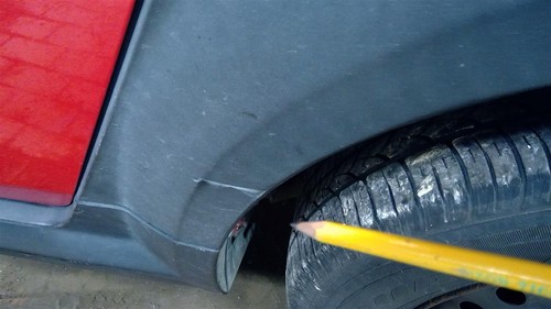 Driver Left Quarter Panel Lower Texture Cladding LX Fits 03-08 ELEMENT ...