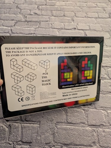 NEW SEALED The Magic Block Brick Game LED 8+ Years | eBay