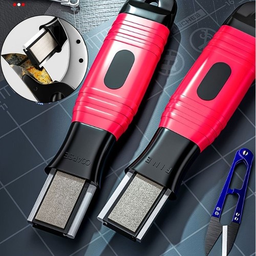 Handheld Sharpening Stone Metal Garden Tool Sharpener Pocket Sharpener ...