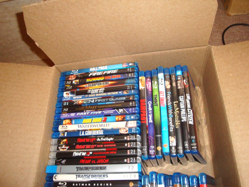 *47* Blu-Ray Movie Lot *Like New* Diff Genres *NO DVD'S or DIGITAL ...