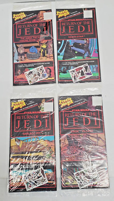 Original 1983 Star Wars: Return of Jedi Presto Magic Set of 4- Sealed ...