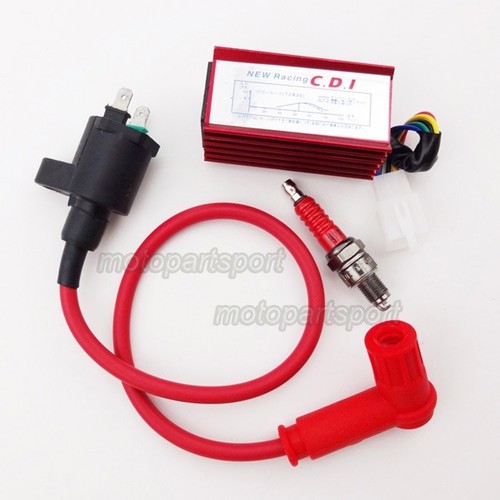 High Performance Racing Ignition Coil CDI Spark Plug For Pit Dirt Bike ...