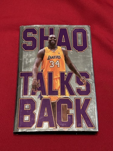 Shaq Talks Back - signed book memoir by NBA Legend Icon Shaquille O ...