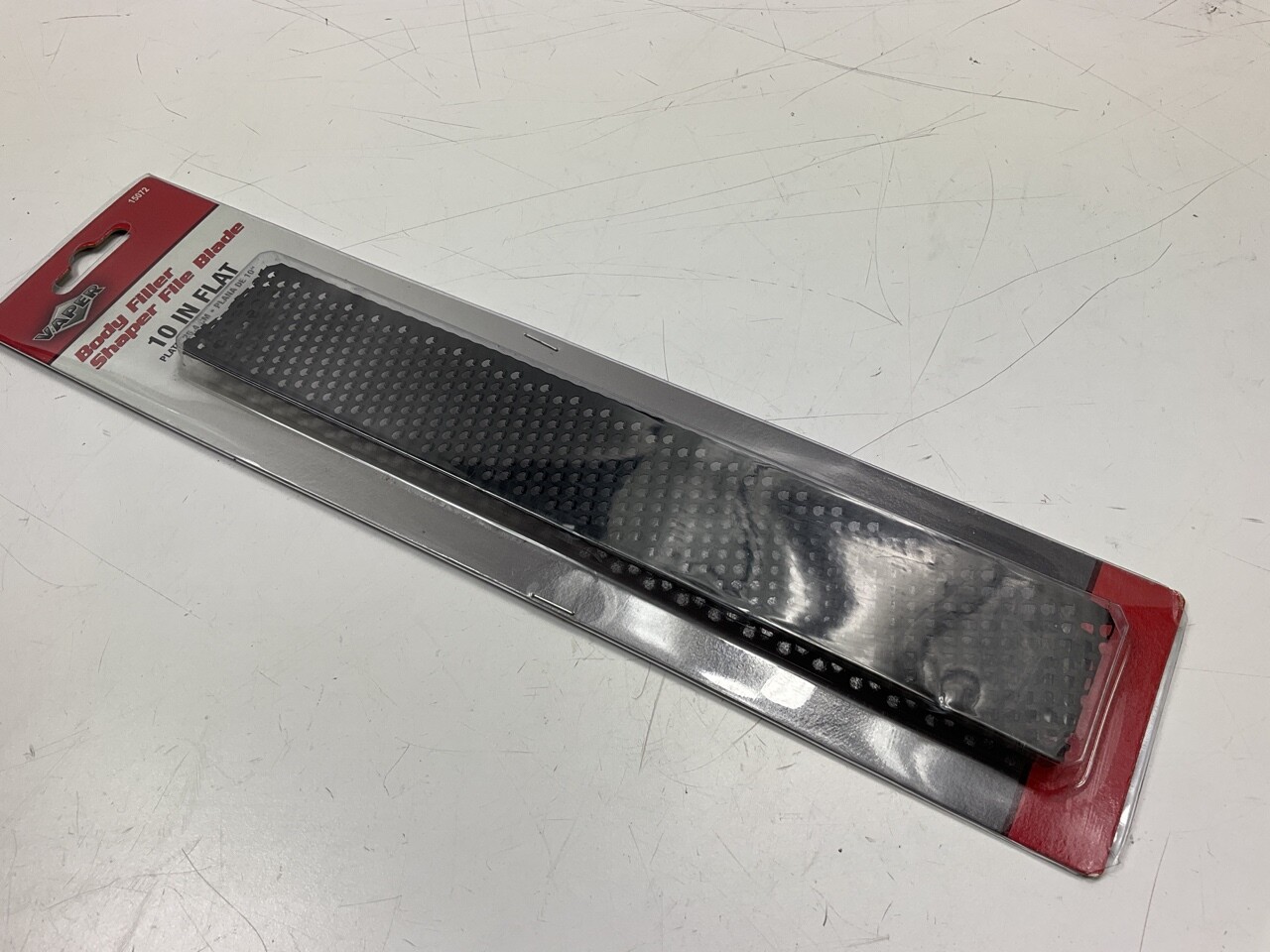 Vaper 15072 Body Filler Shaper File Blade - 10" Flat