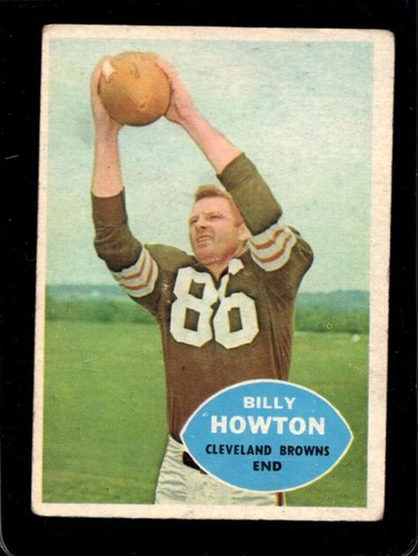 1960 TOPPS #27 BILL HOWTON VGEX BROWNS *SBA9733 | eBay