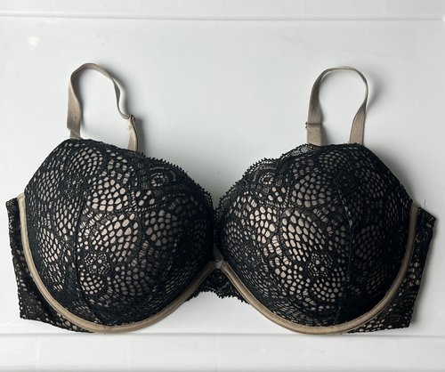 Victoria’s Secret Very Sexy Push-Up Bra Black Lace 40DD | eBay