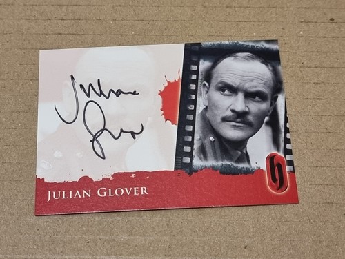 HAMMER HORROR SERIES 2 TRADING AUTOGRAPH CARD A9-S2 JULIAN GLOVER ...