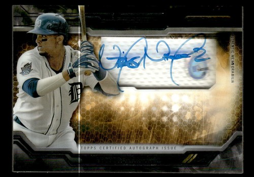 2015 Topps Strata Clearly Authentic Autographed Relics Blue Victor ...