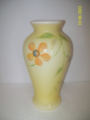 Fenton "Buttercup Overlay" Vase # 2955 AH | eBay