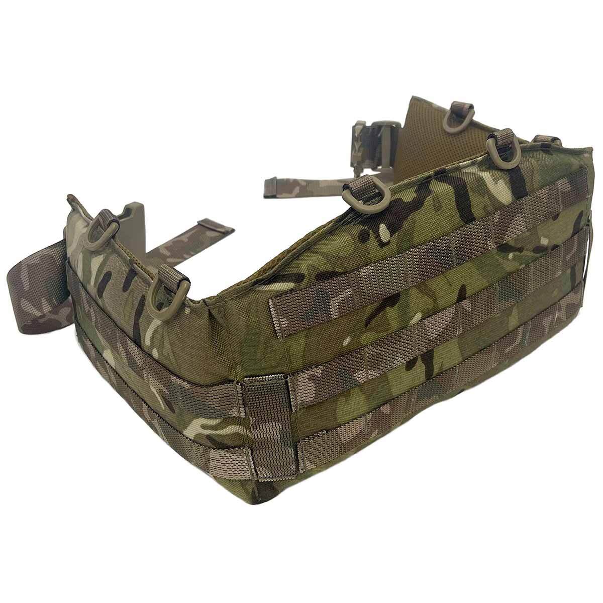 British Army MTP Molle Battle Belt - Military Combat Webbing Belt ...