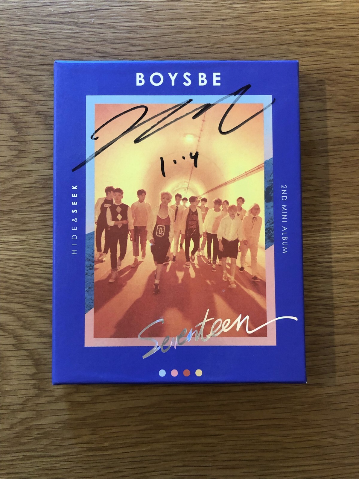 SEVENTEEN Jeonghan Autographed - Boys Be (2nd Mini Album) Ver.seek ...