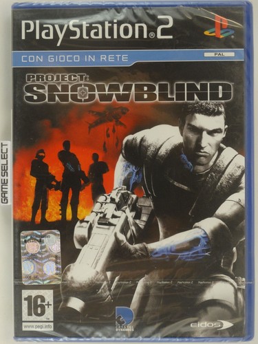 Project Snowblind sony PS2 PLAYSTATION 2 Pal - Original Neu Ovp ...