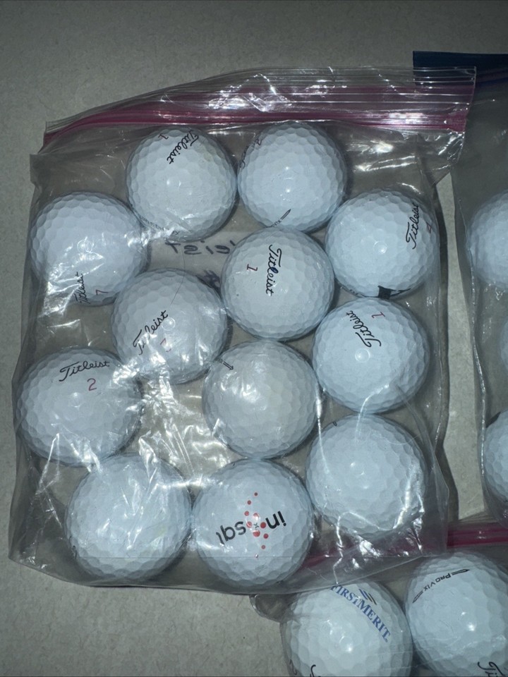 Titleist Pro V1X Mixed Years AAAA/AAA 4A 3A 36 Used Golf Balls EE 16 | eBay