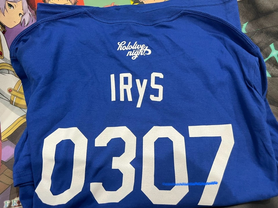 Official LA Dodgers x Hololive Night Ina'nis Ninomae Medium T-Shirts 7 ...