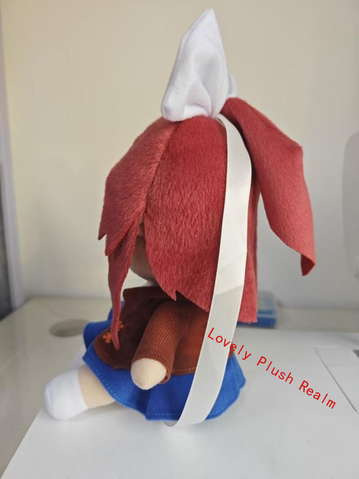 Doki Doki Literature Club! Sayori Monika Yuri Fumo Fumo Plush Doll Toy ...