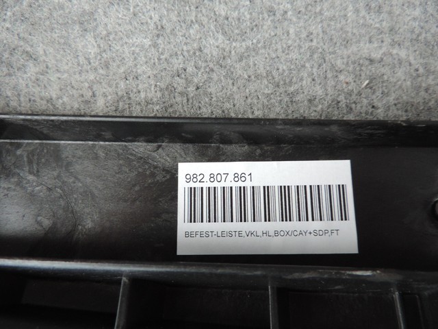 Porsche Boxster Cayman Befestigungsleiste Hinten Links 982807861 online ...
