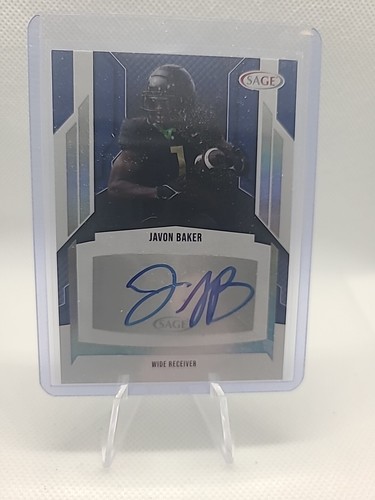 2024 Sage Auto Javon Baker Wide Reciever New England Patriots | eBay
