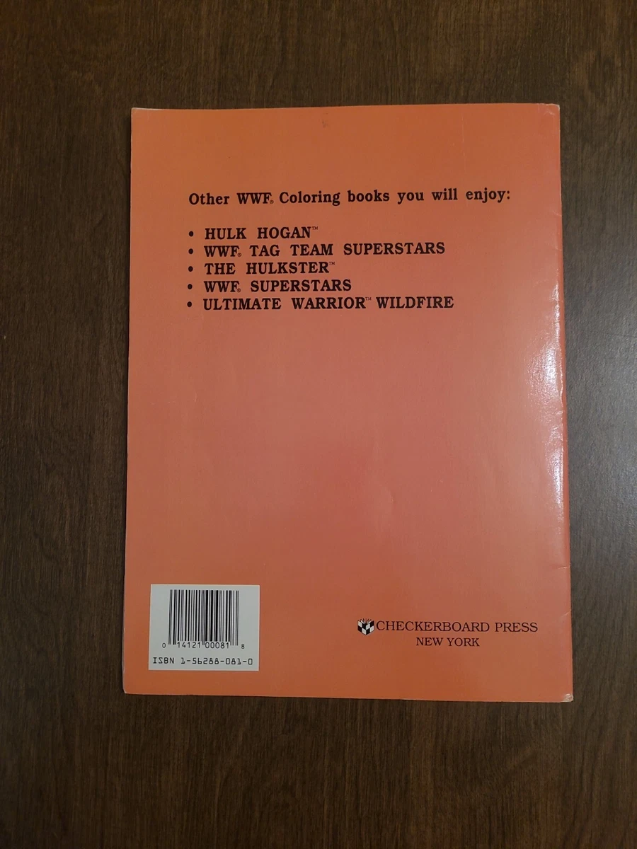 Wwf Ultimate Warrior Coloring Pages