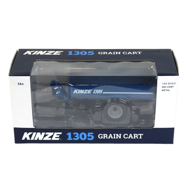 Kinze 1305 Grain Cart Blue 1/64 Diecast Model by SpecCast GPR1337 for ...