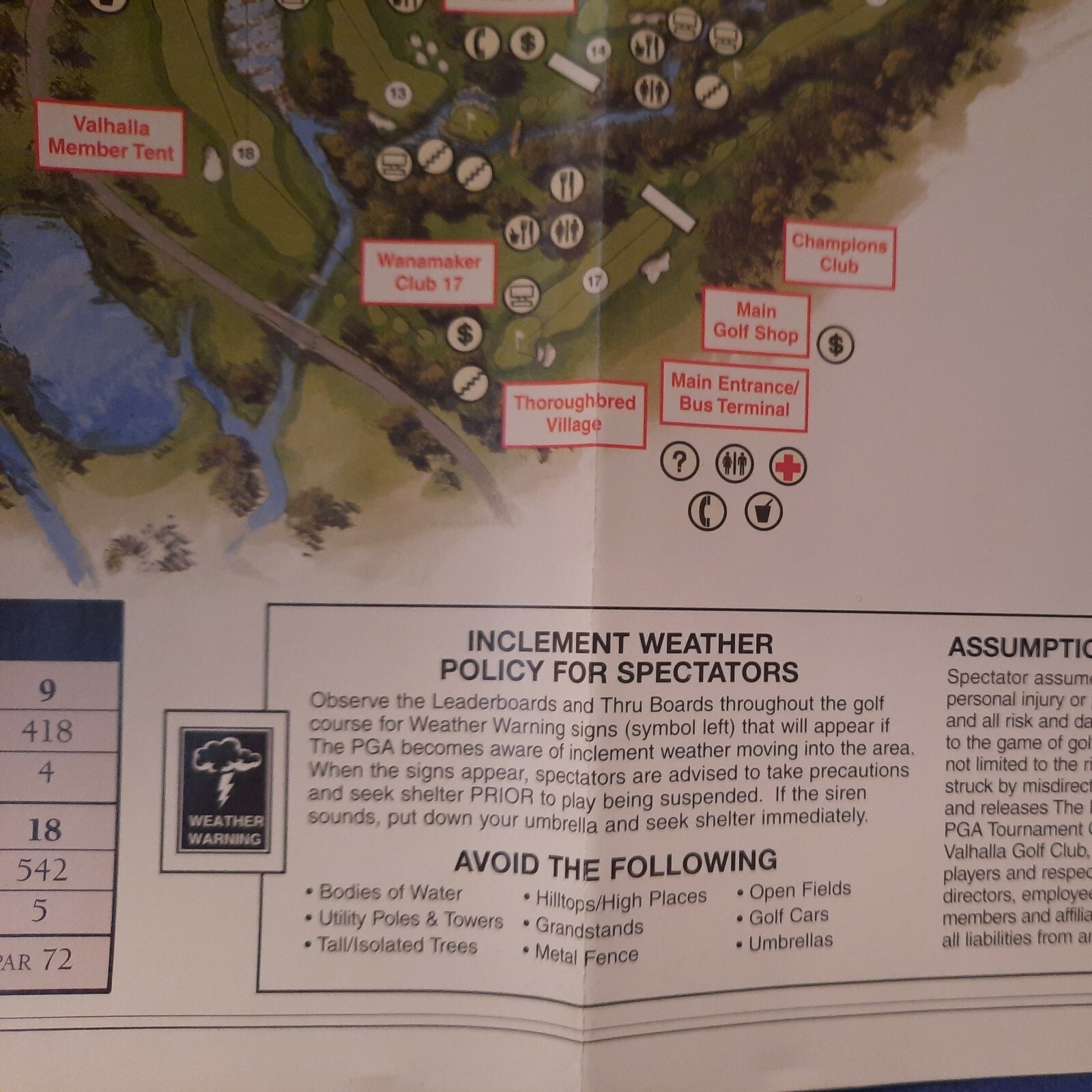 Valhalla Golf Club Course Map