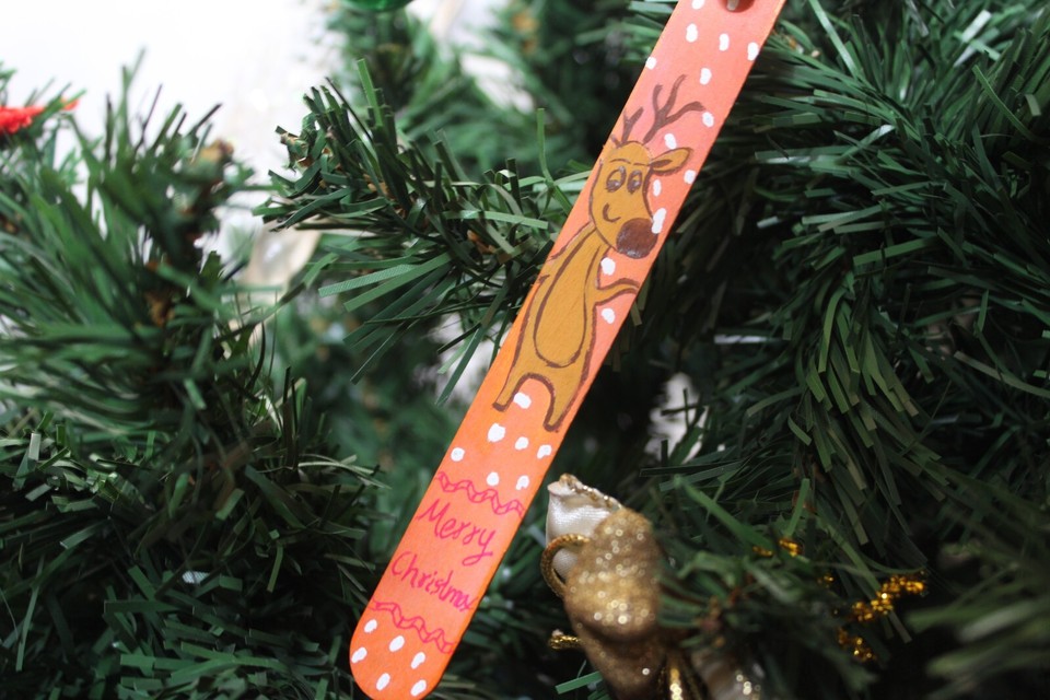 Christmas Decorations Wooden Hanging Ornaments Xmas Tree New Year Gifts ...