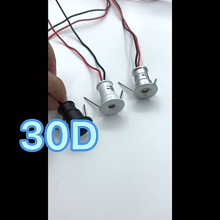 Small Spot Light 1W Mini LED Spotlight 12V Dimmable 15mm Recessed ...