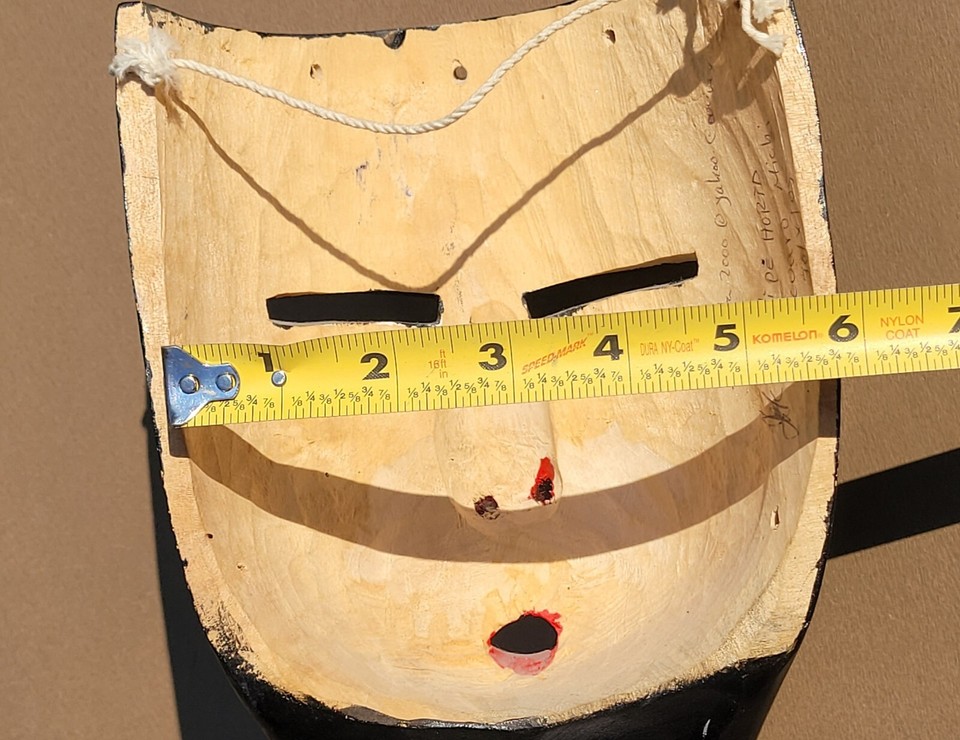 Michoacan Felipe Horta MASK Tocuaro Mexico Signed | eBay