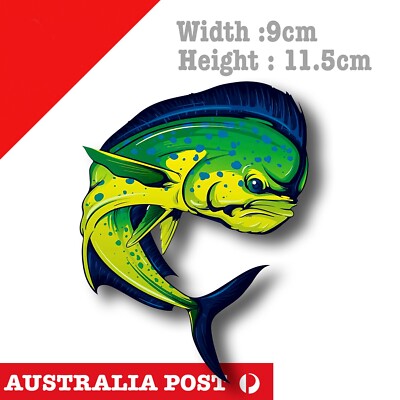 Angry Mahi Mahi Fish, Aquarium fish Funny Sticker | eBay Australia
