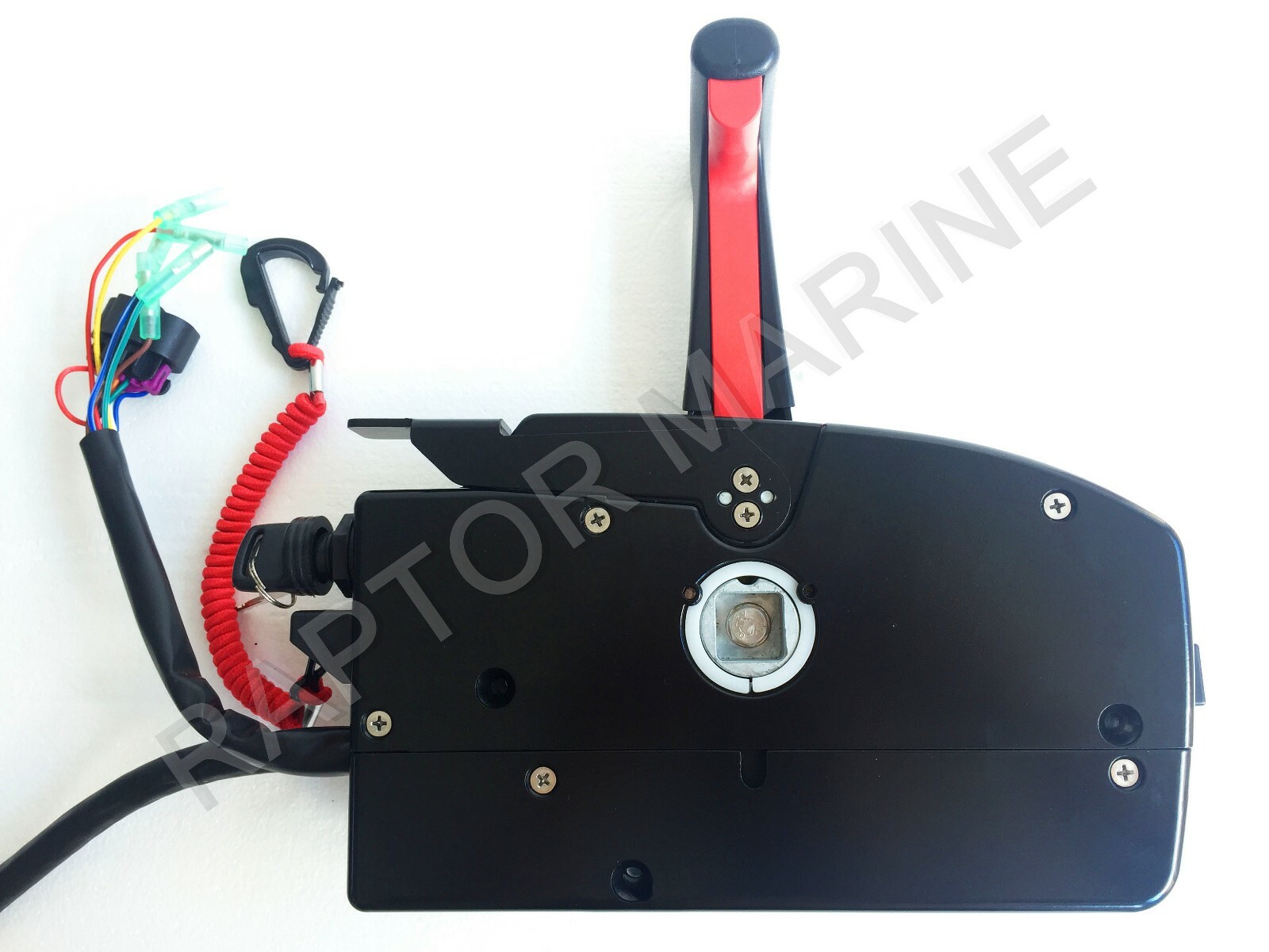 Side mount remote control box for MERCURY outboard, 14 pin cable, pull ...
