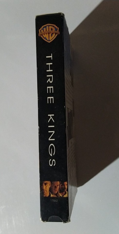 Three Kings VHS VCR Video Tape Movie Mark Wahlberg George Clooney ...