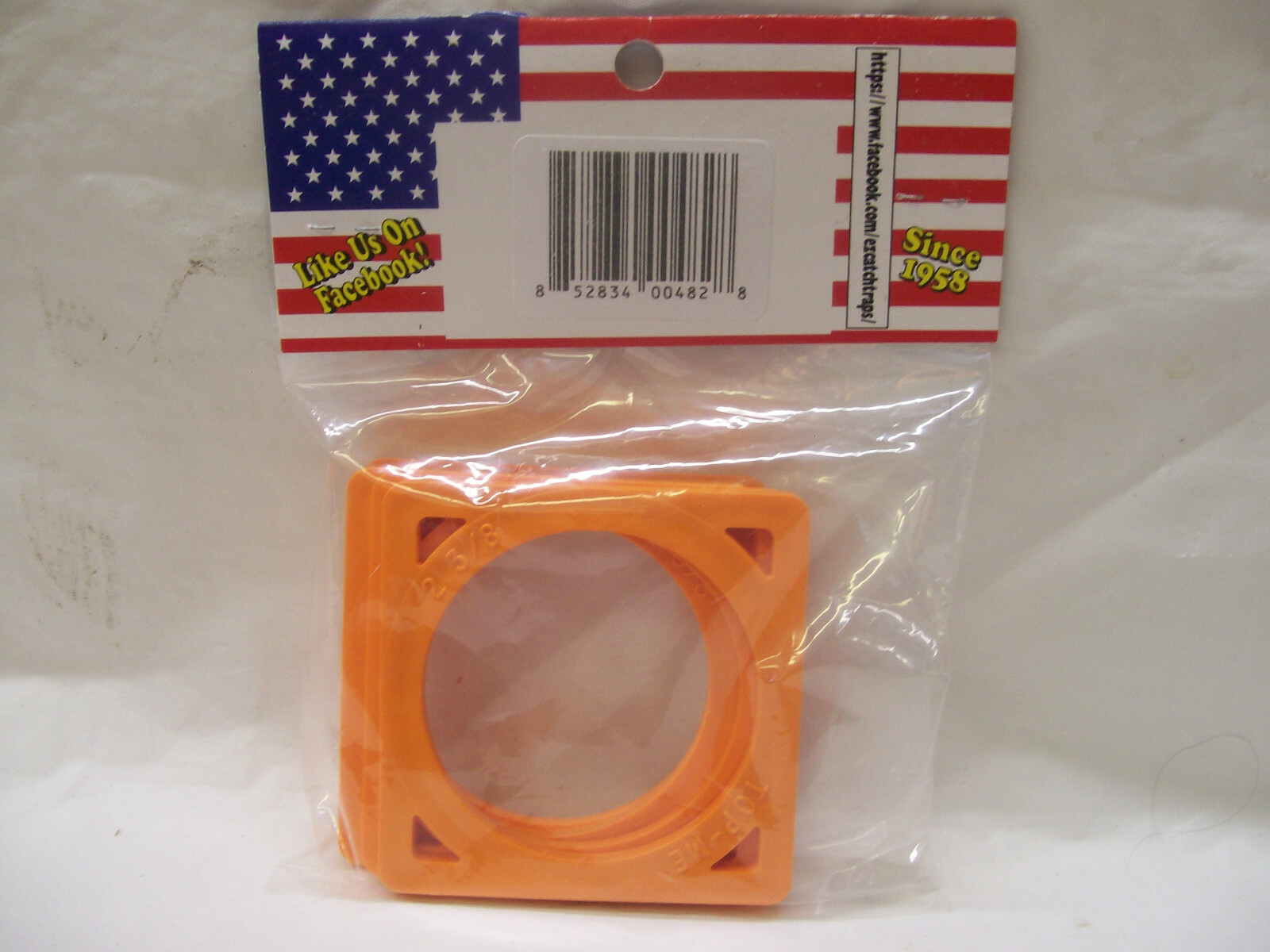 4 Pack Orange Crab Pot & Crab Trap Cull Rings E-Z Catch Sz 2-3/8 ...
