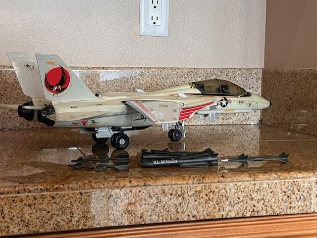 1/18 1983 G.I. Joe Skystriker XP-14F Combat Jet repaired gear | eBay