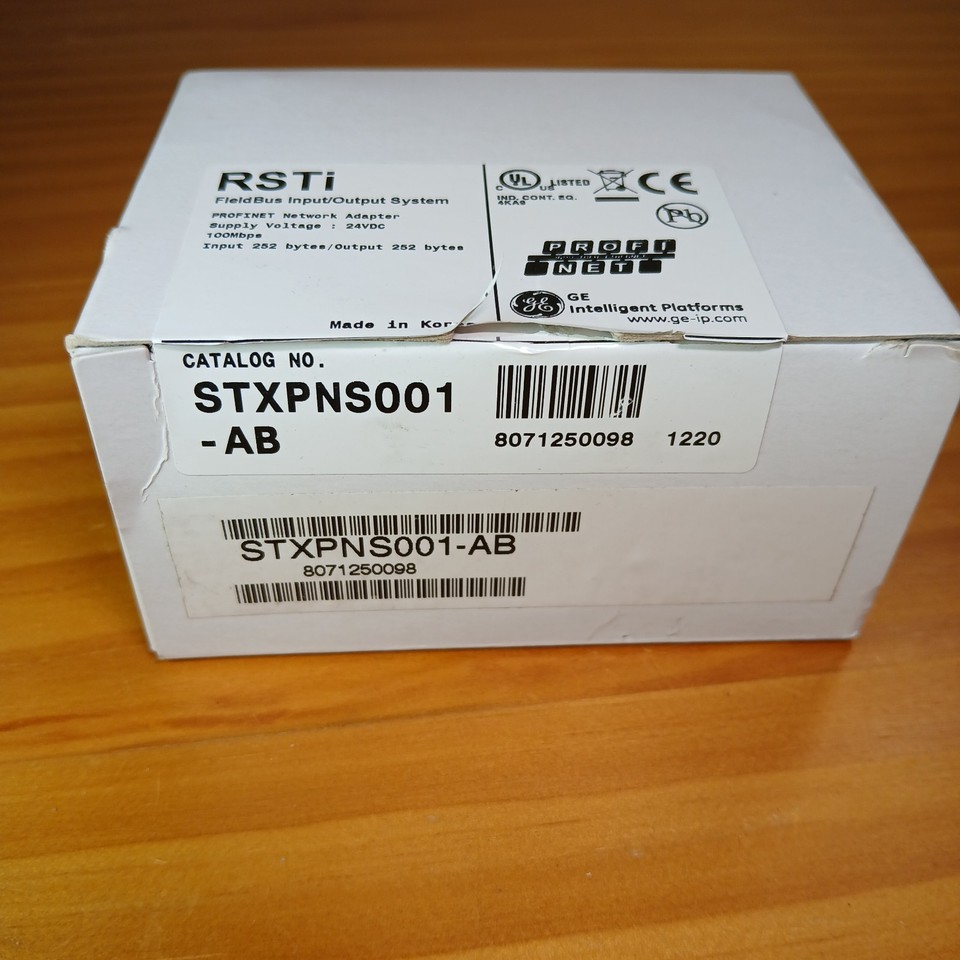 GE STXPNS001-AB Profinet Network Interface Module RSTi I/O Ethernet New ...