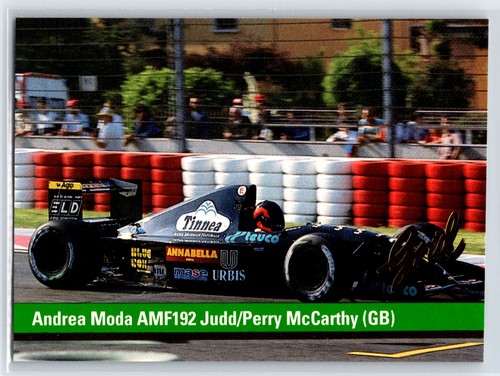 1992 Grid Formula 1 Perry McCarthy Andrea Moda #33 | eBay