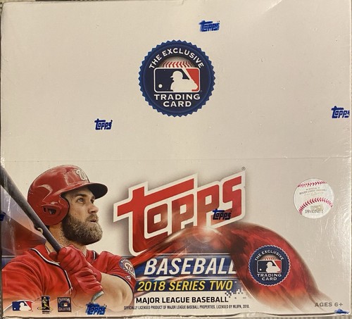 2018 Topps Baseball Series 2 Retail Display Booster Box Ohtani/Judge | eBay