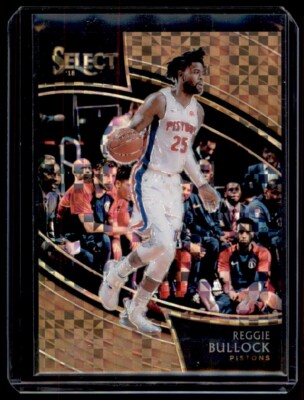 2018-19 Select Copper Prizms Field Level Reggie Bullock Detroit Pistons ...