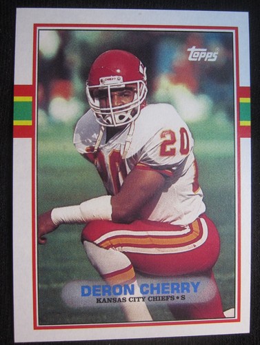 Deron Cherry Kansas City Chiefs 1989 TOPPS NFL #352 | eBay