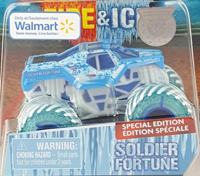 MJ 2019 Monster Jam Fire & Ice Soldier Fortune Special Edition 164 ...