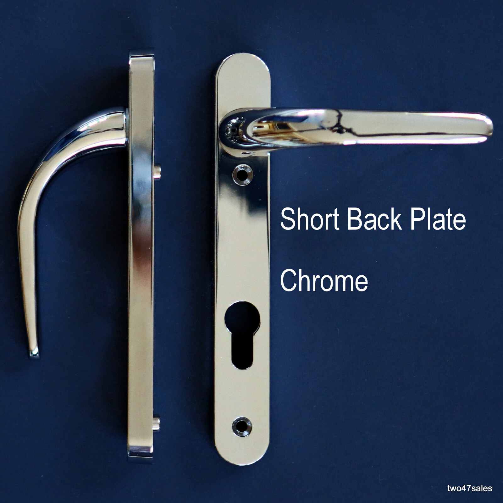 uPVC Door Handles 92PZ sprung 220mm 240mm pair sets patio pvc lever ...