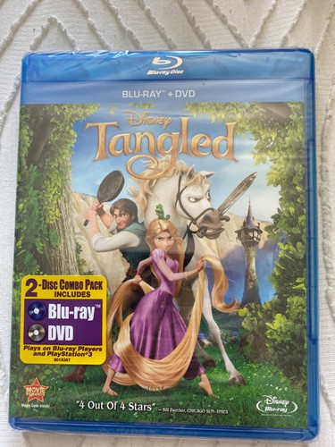 Disney Tangled Blu-Ray and DVD Combo Sealed New | eBay